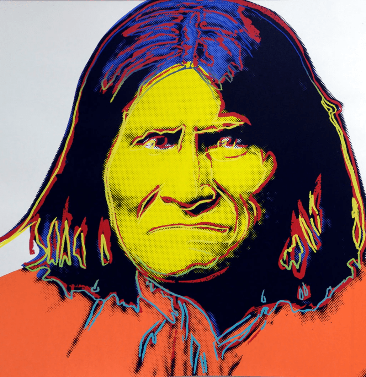 Andy Warhol Geronimo – Guy Hepner Editions
